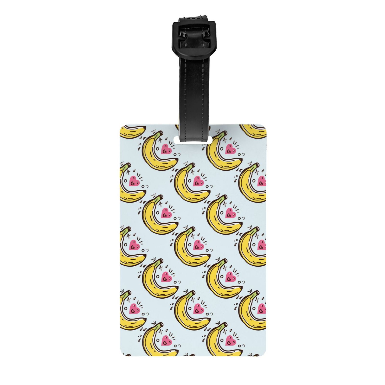 Luggage Tags for Suitcases, Cute Banana Love Suitcase & Bag Tags for ...