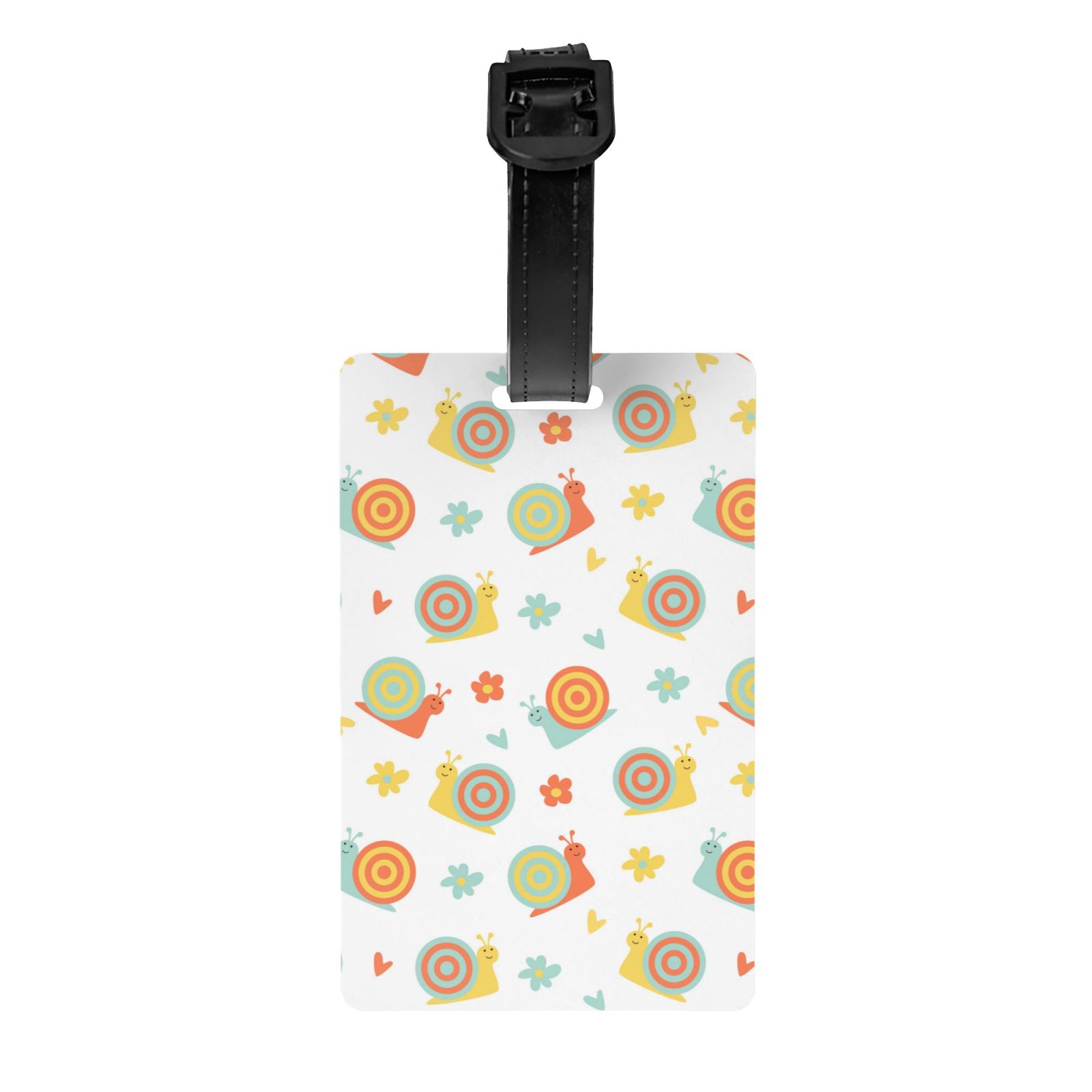 Luggage Tags for Suitcases - Cute Cartoon Snail Flower Suitcase Tags ...