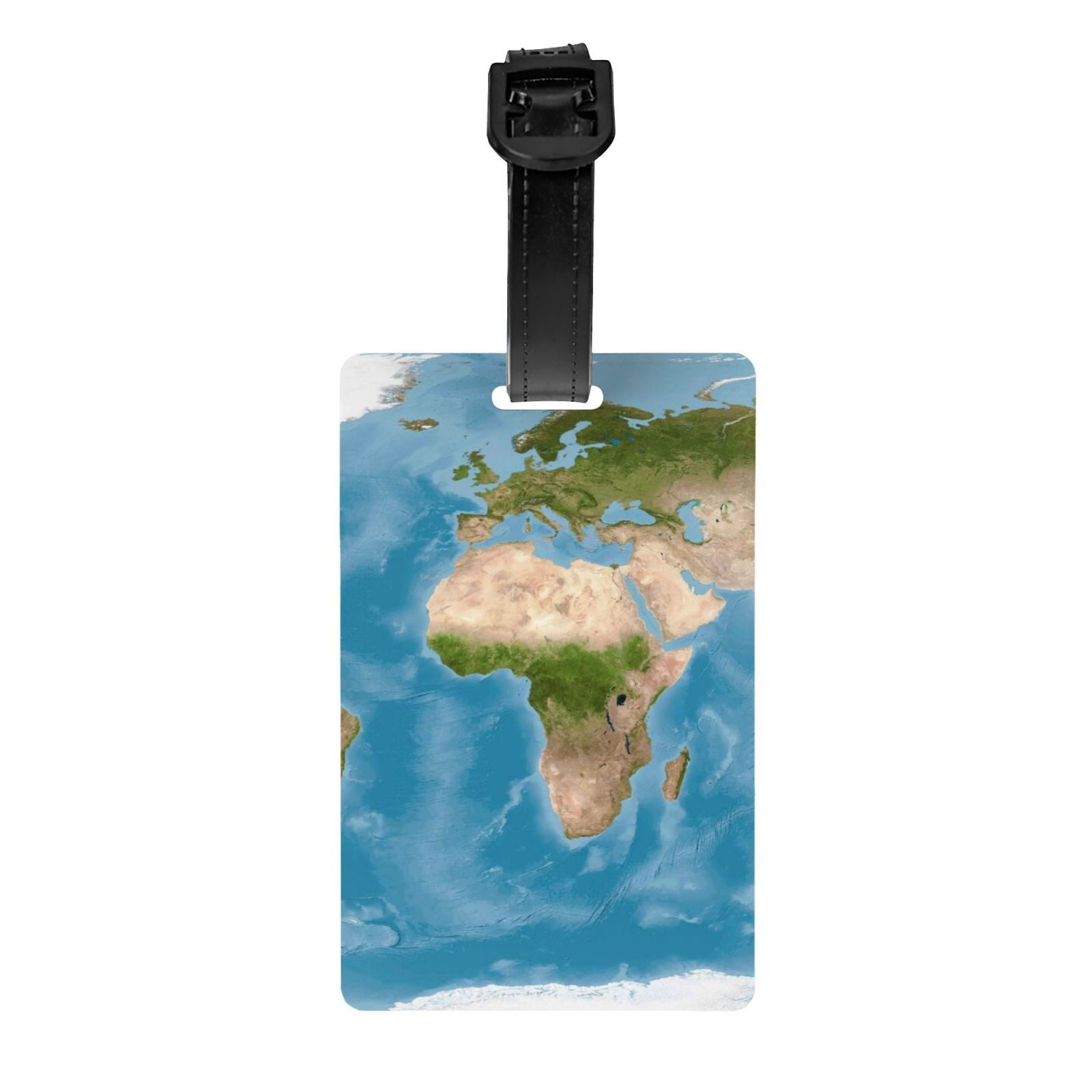 Luggage Tags for Suitcases - Earth View World Map Suitcase Tags Luggage ...