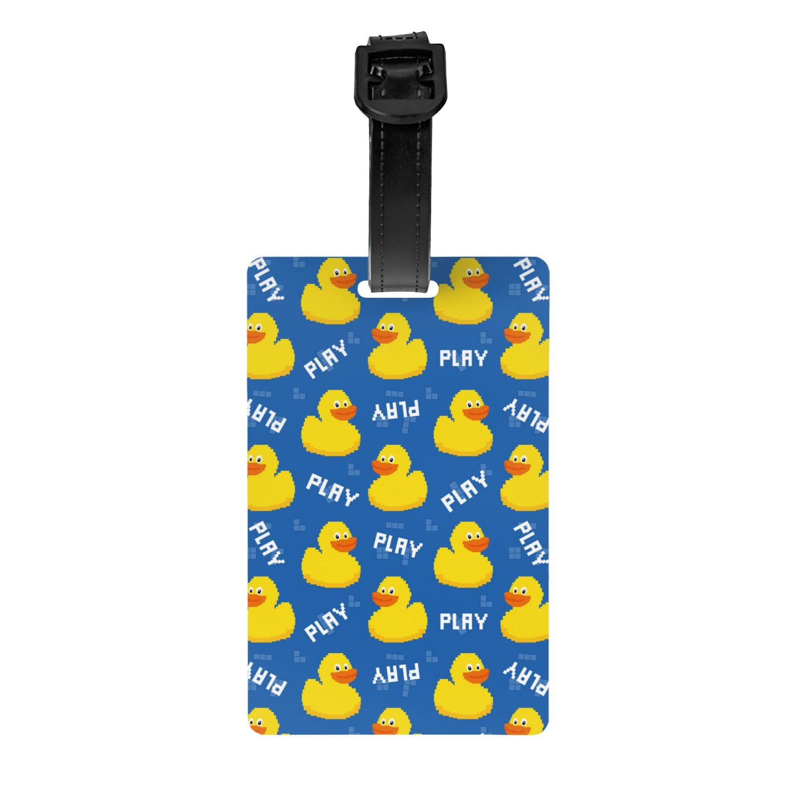 Luggage Tags for Suitcases - Game Style Cute Duck Suitcase Tags Luggage ...