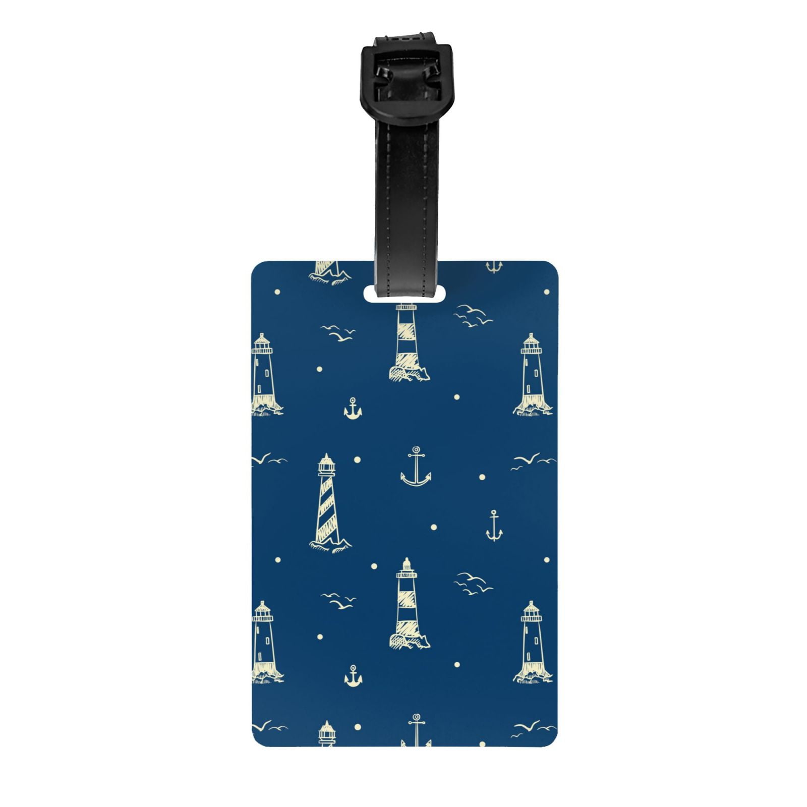 Luggage Tags for Suitcases - Lighthouses and Anchors Suitcase Tags ...