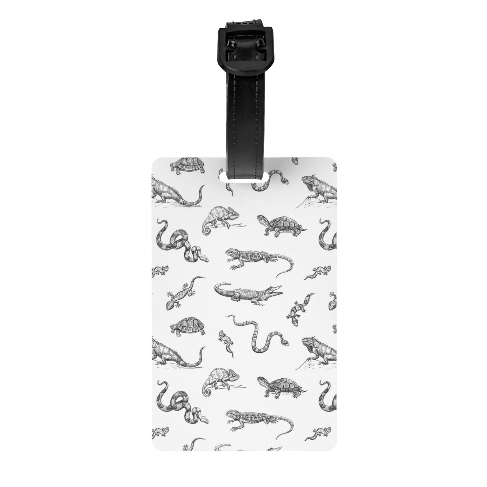 Luggage Tags for Suitcases, Lizard Snake Turtle Crocodile Suitcase ...
