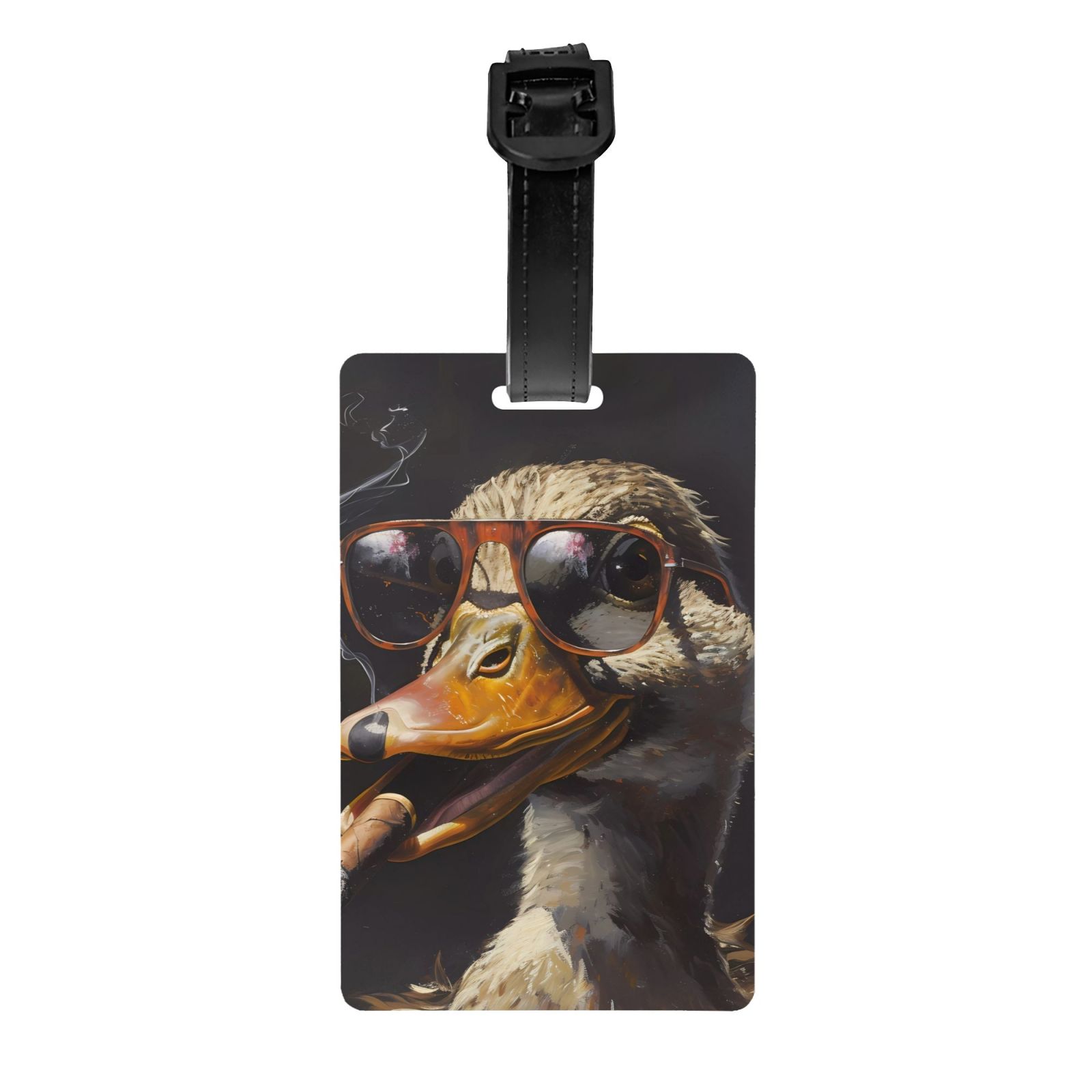 Luggage Tags for Suitcases, Modern Funny Duck Suitcase & Bag Tags for ...