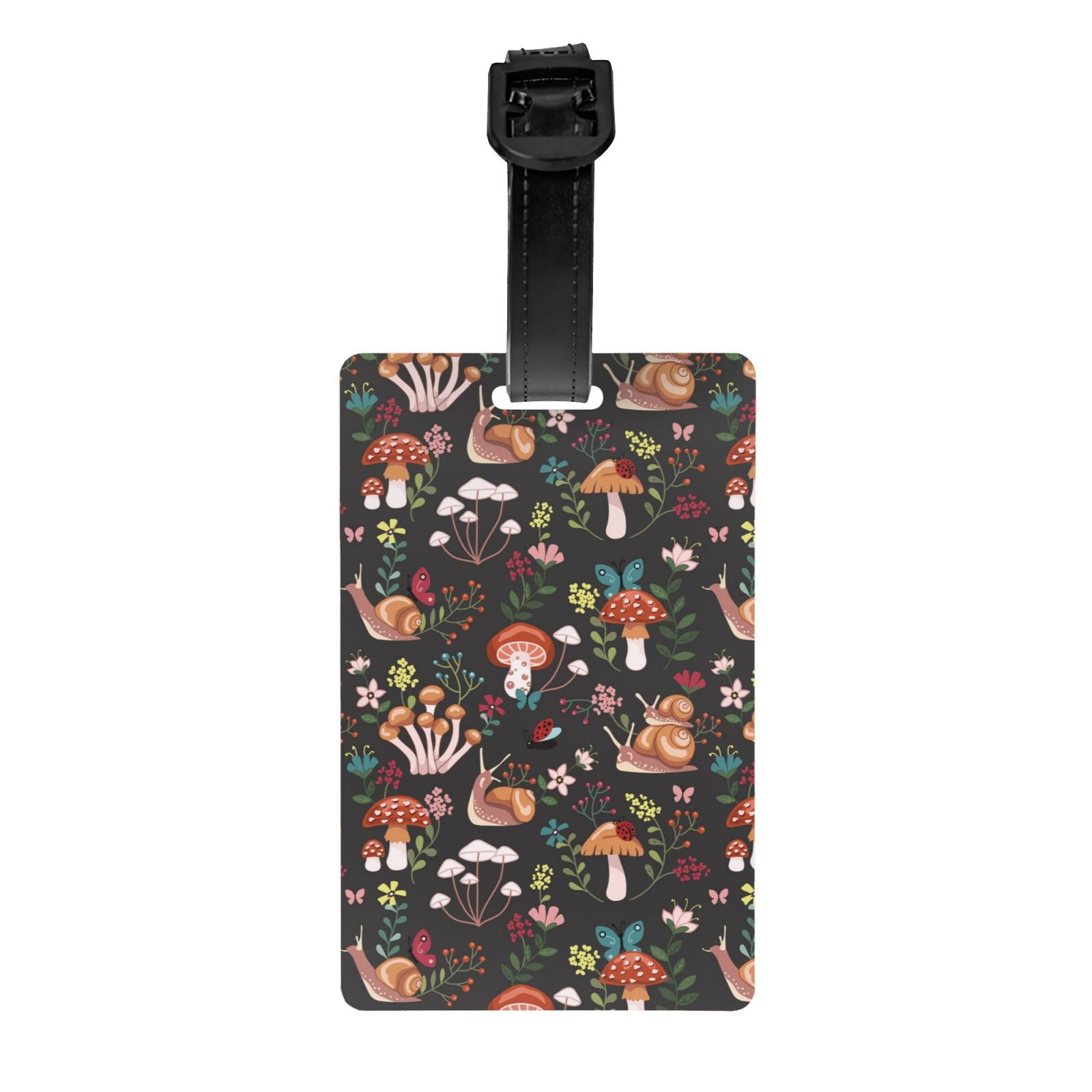 Luggage Tags for Suitcases - Mushroom snail Suitcase Tags Luggage ...
