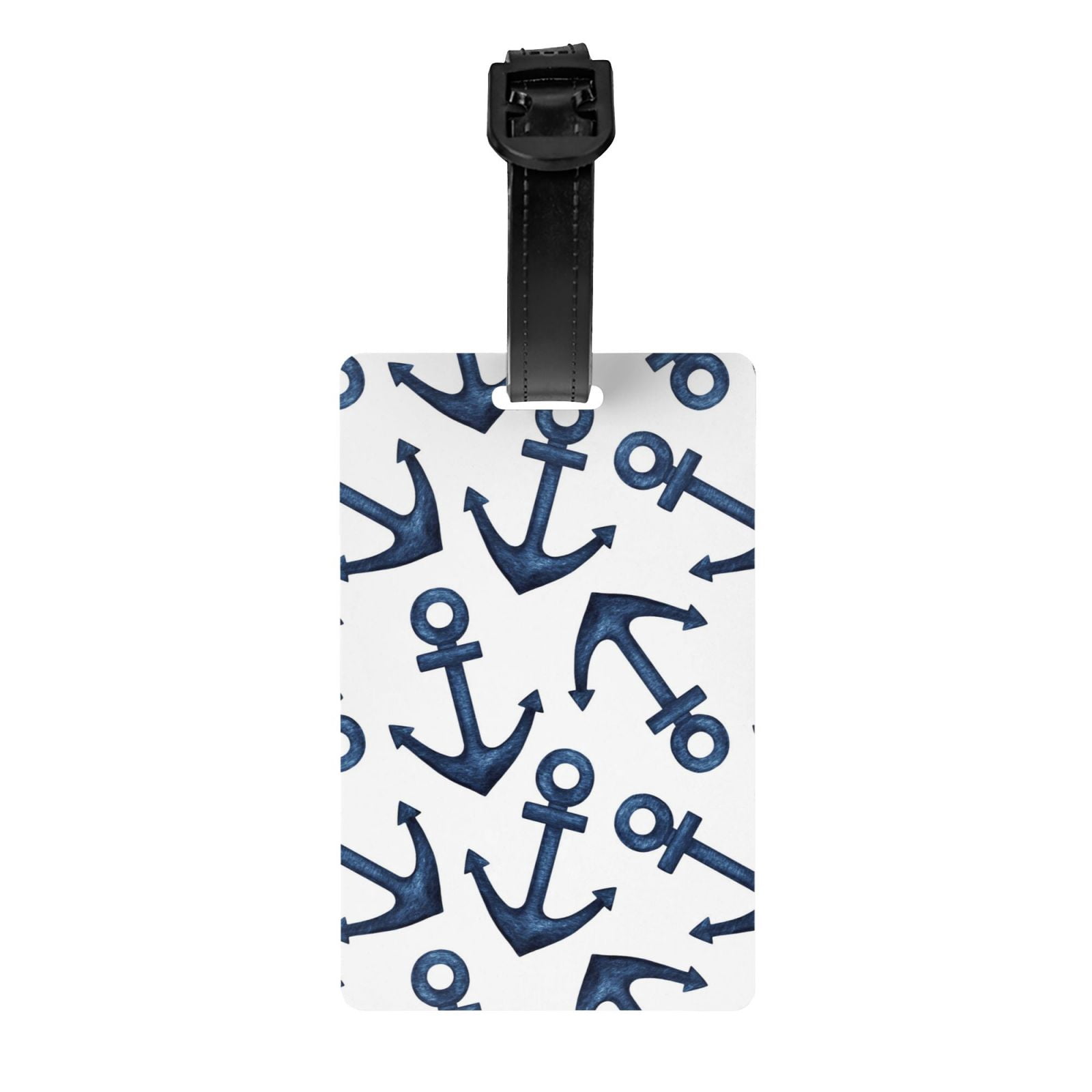 Luggage Tags for Suitcases - Navy Blue Anchor Suitcase Tags Luggage ...