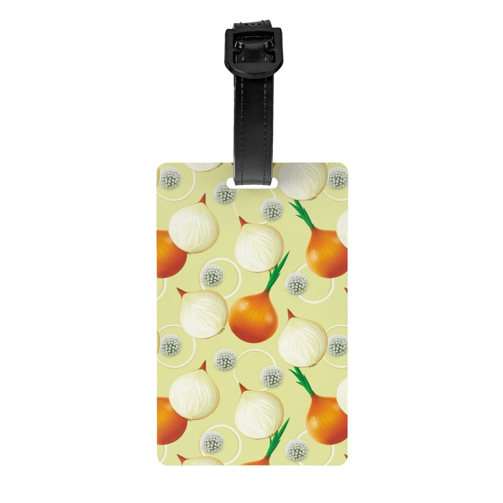 Luggage Tags for Suitcases - Onion Pattern flower Suitcase Tags Luggage ...
