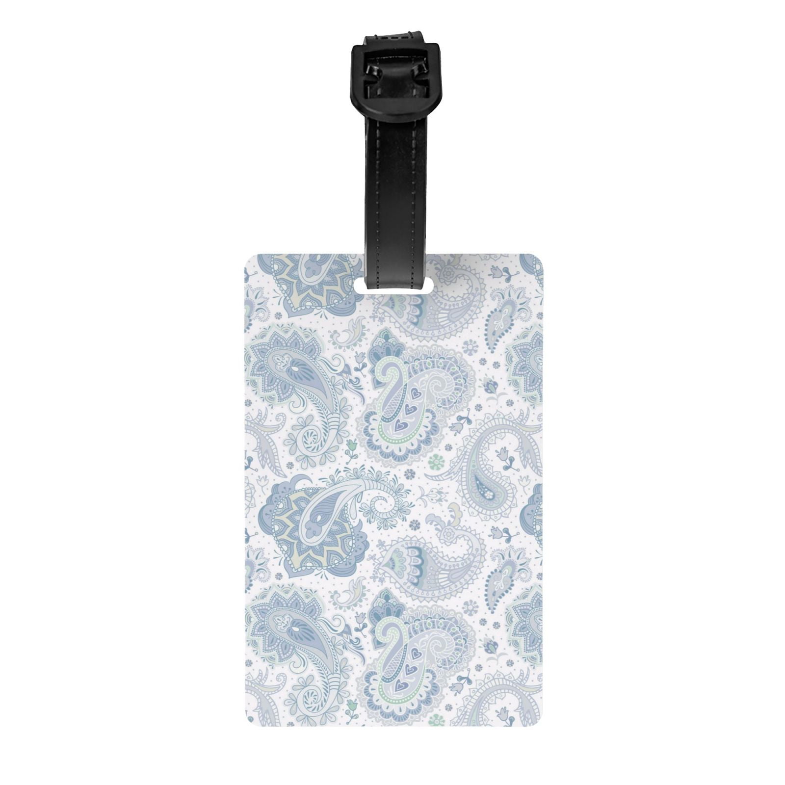 Luggage Tags for Suitcases, Paisley Pattern No.9024 Suitcase & Bag Tags ...