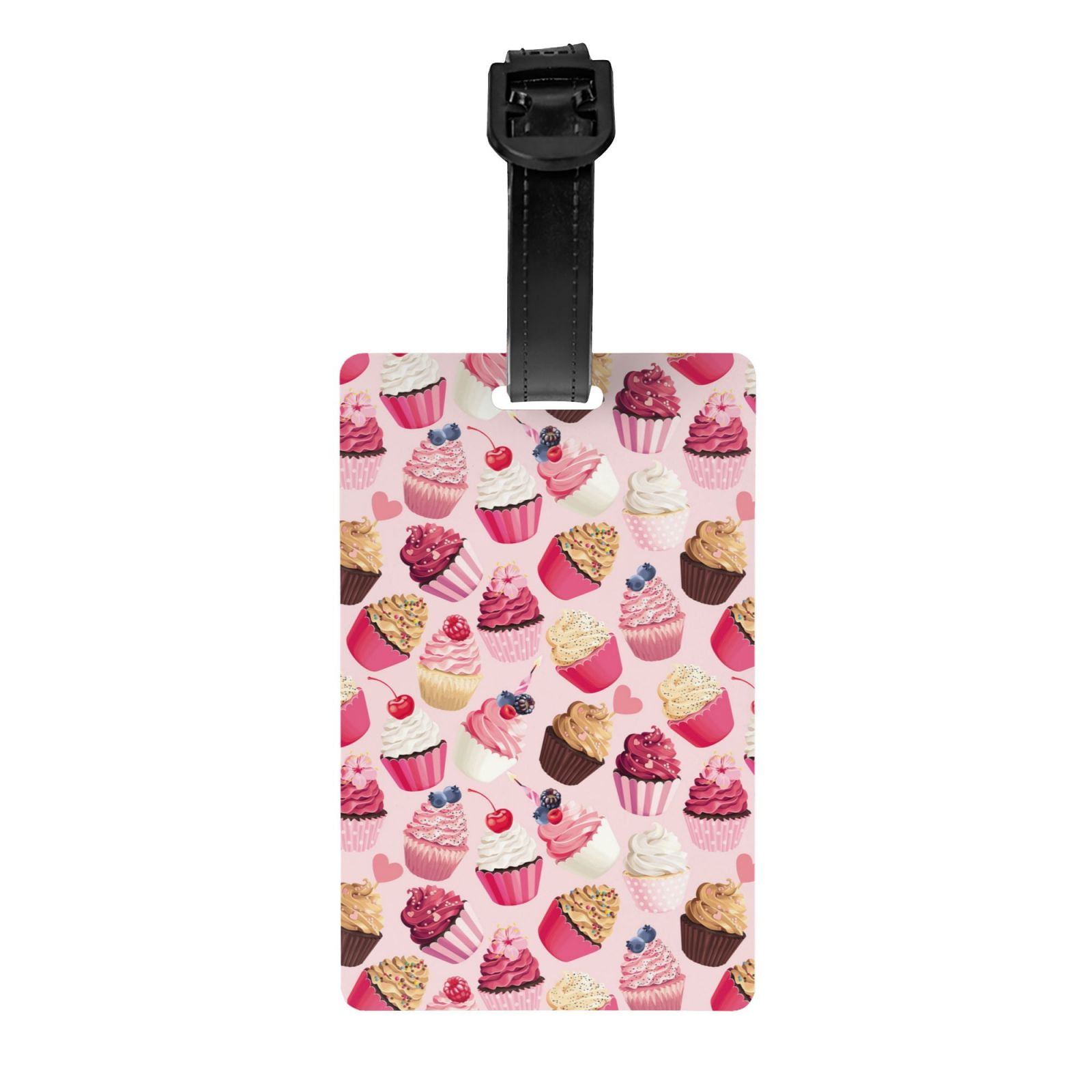 Luggage Tags for Suitcases - Pink Fruit Ice Cream Print Suitcase Tags ...