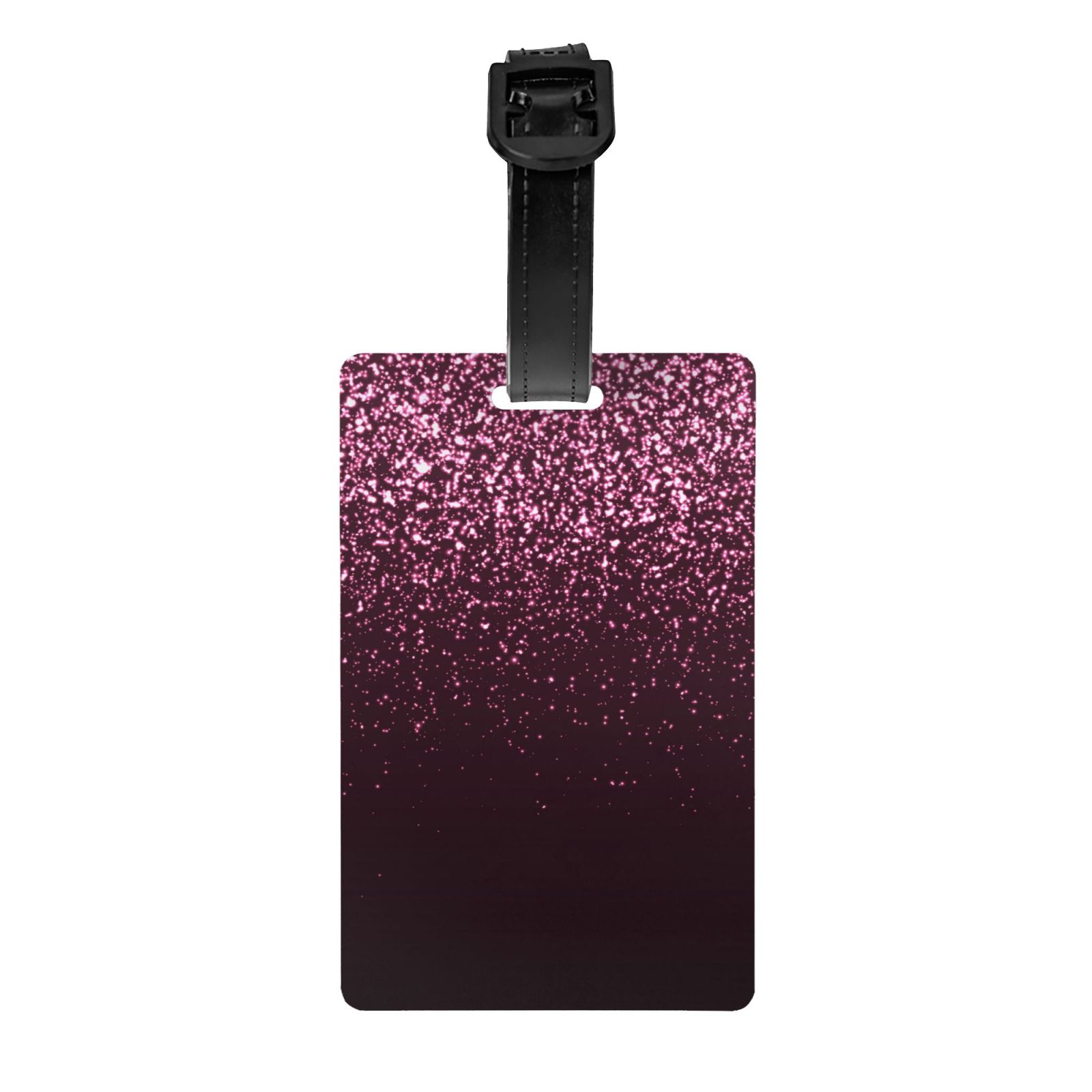 Luggage Tags for Suitcases - Pink Glitter Sparkles A Suitcase Tags ...