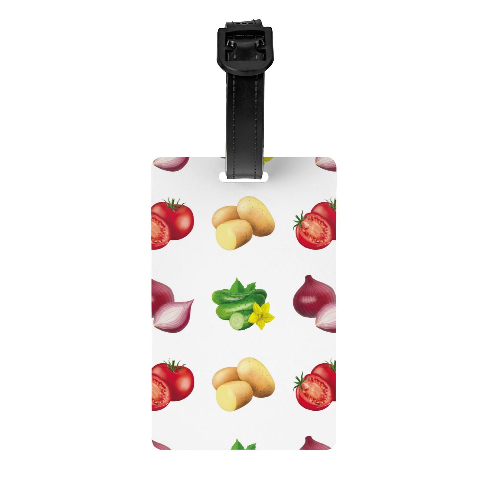 Luggage Tags for Suitcases, Potato tomato onion Suitcase & Bag Tags for ...