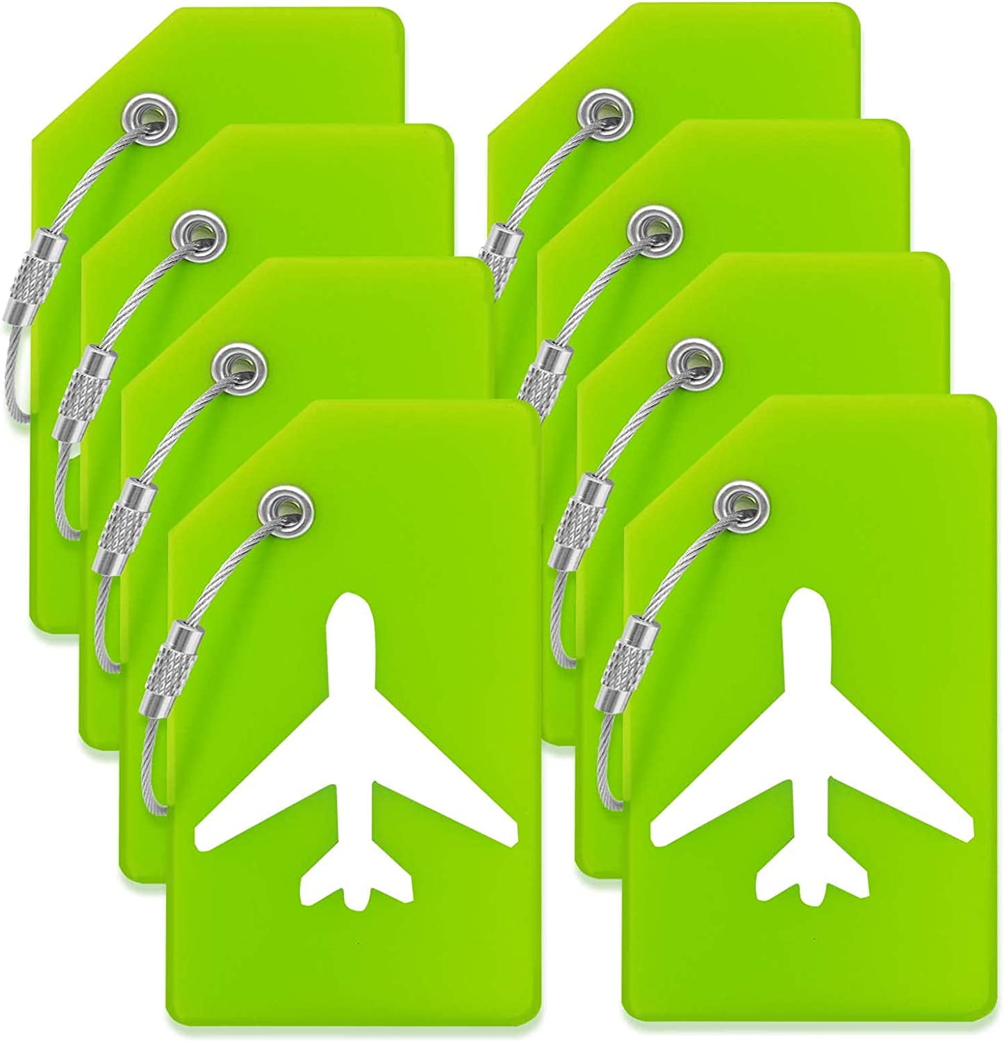 "Luggage Tags for Suitcases, Quickly Spot 8Pcs Luggage Identifier Tags ...