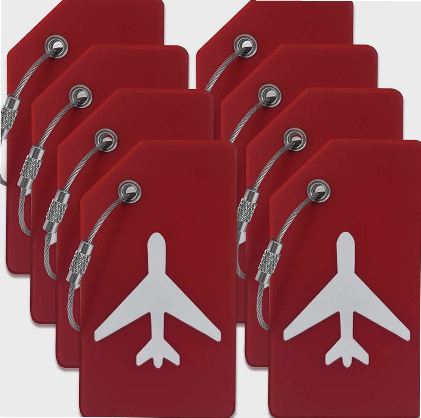 "Luggage Tags for Suitcases, Quickly Spot 8Pcs Luggage Identifier Tags ...