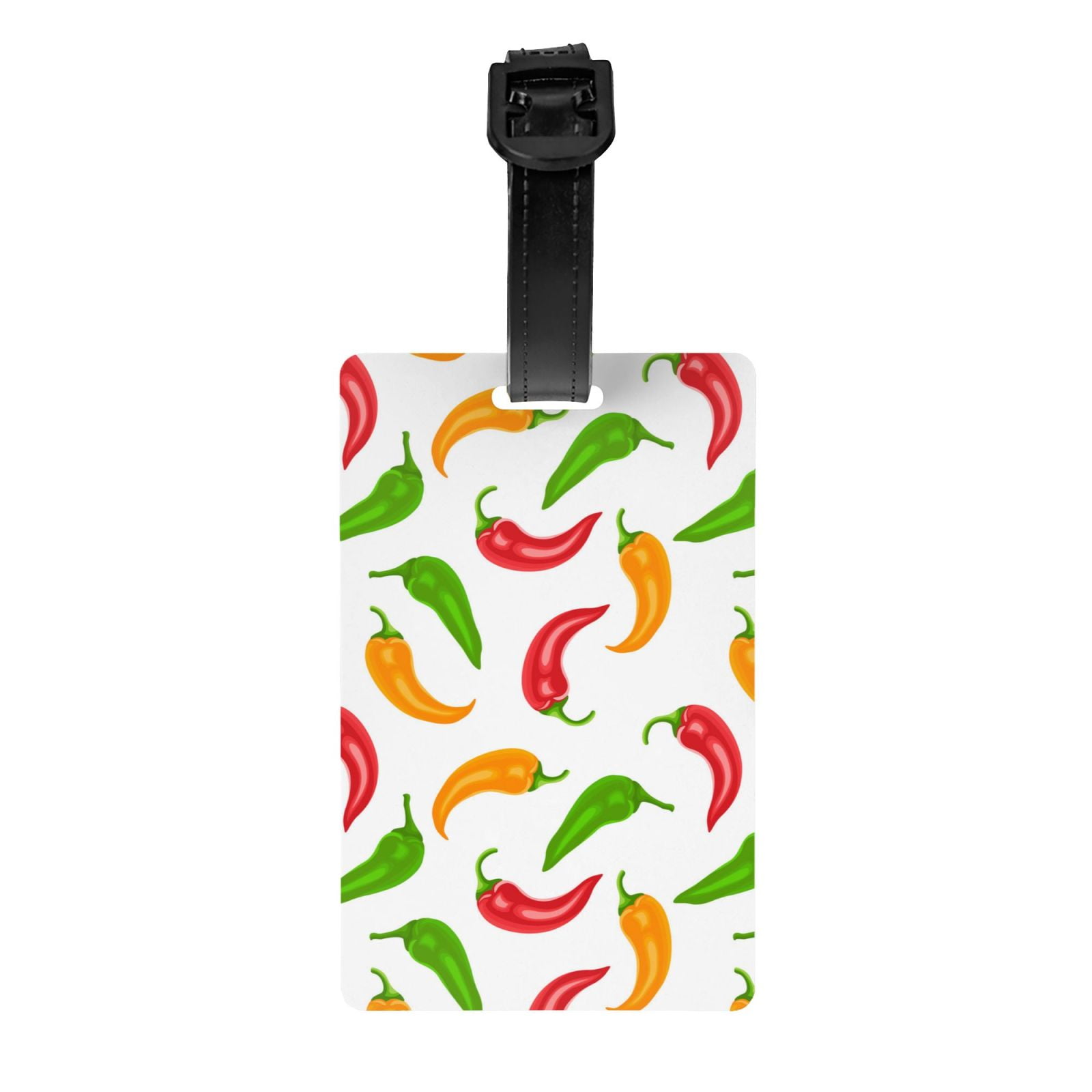 Luggage Tags for Suitcases, bell Pepper colorful Print Suitcase & Bag ...