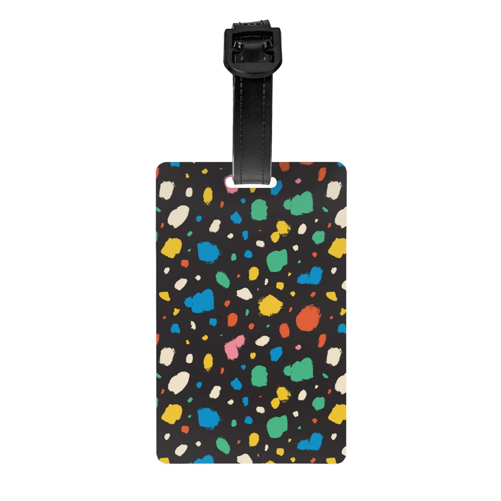 Luggage Tags for Suitcases, bright colors spots Suitcase & Bag Tags for ...
