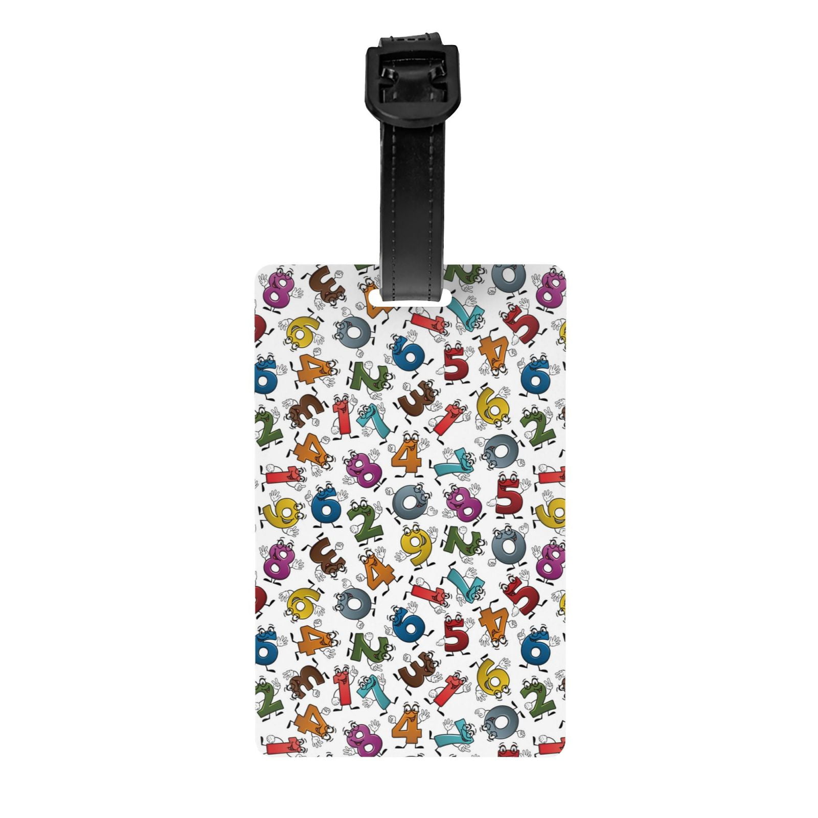 Luggage Tags for Suitcases, colorful numbers Suitcase & Bag Tags for ...