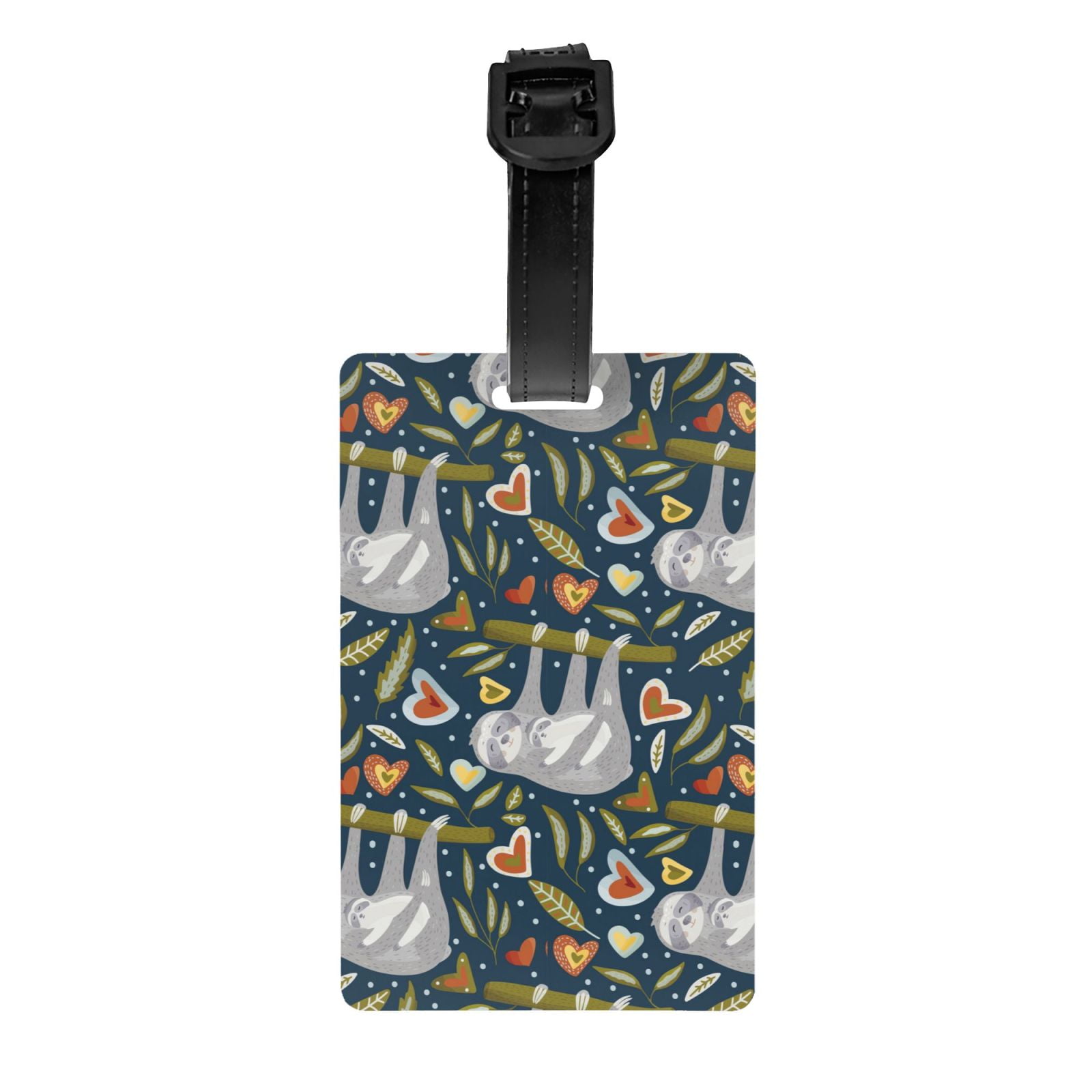 Luggage Tags for Suitcases - cute sloth A Suitcase Tags Luggage ...