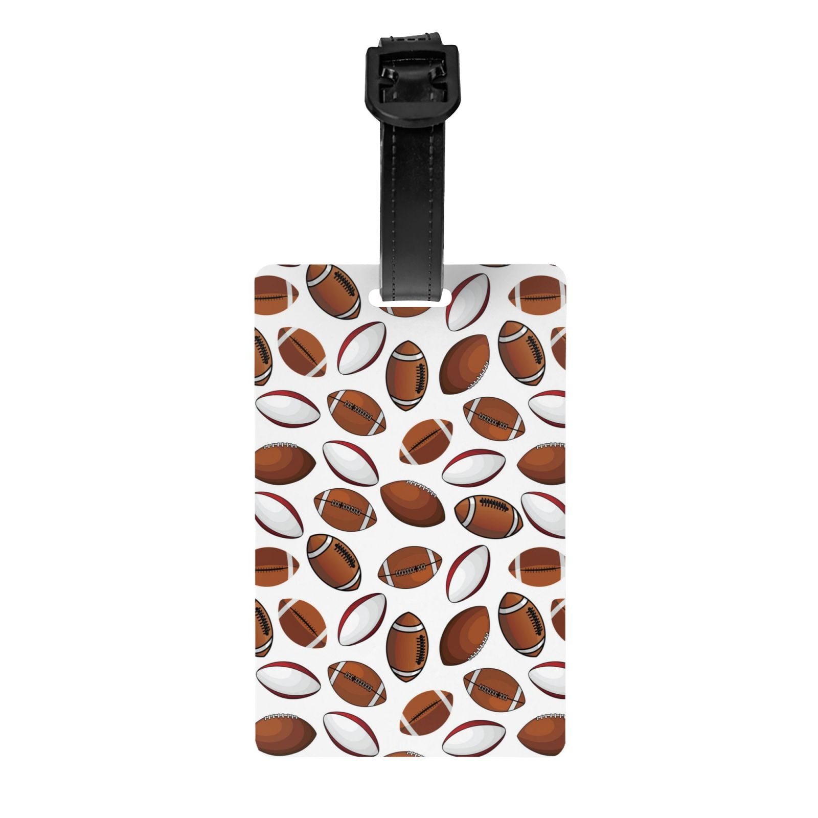 Luggage Tags for Suitcases - football AB Suitcase Tags Luggage ...