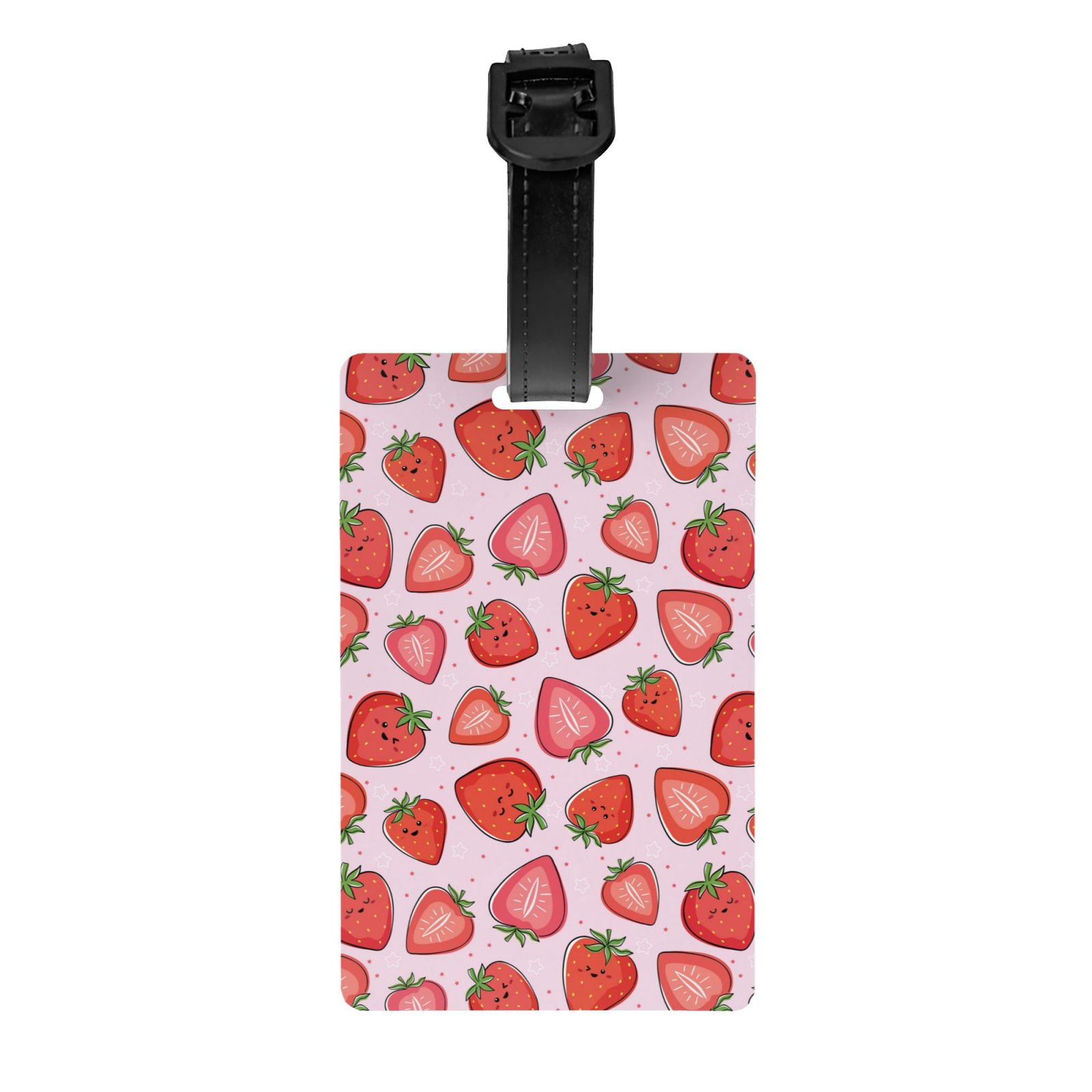 Luggage Tags for Suitcases, kawaii strawberry fruits Suitcase & Bag ...