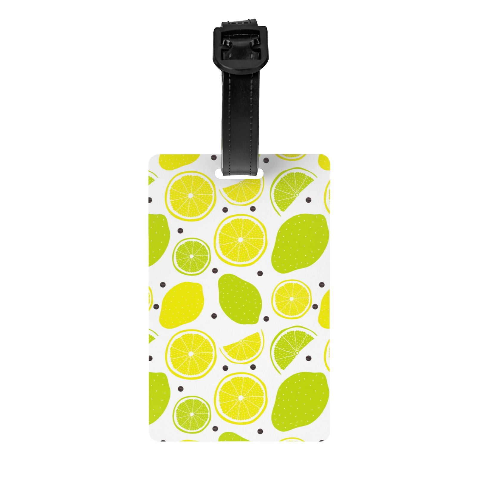 Luggage Tags for Suitcases - yellow green Lemon Suitcase Tags Luggage ...