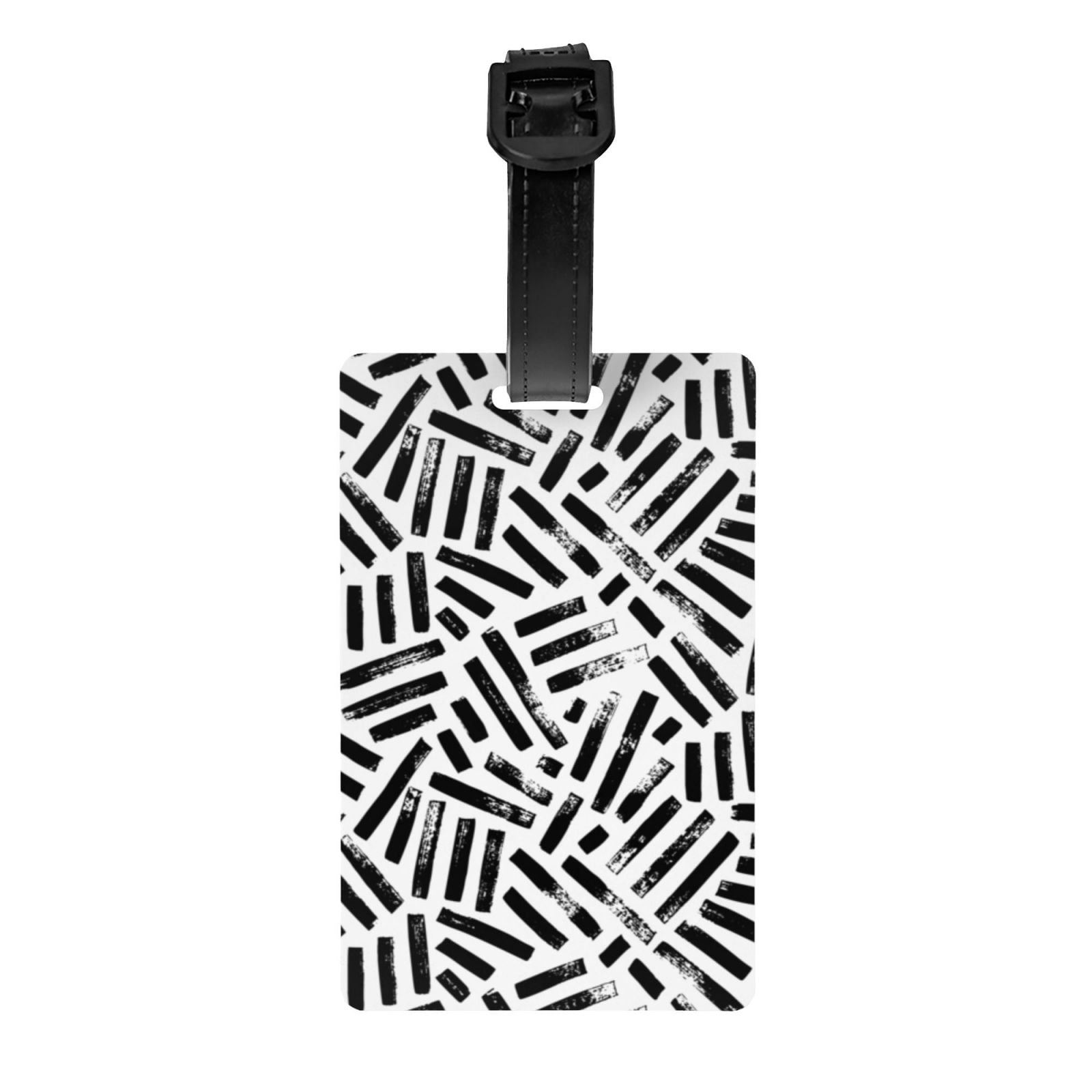 Luggage Tags - Weave Geometric PVC Luggage Tags for Suitcases Travel ...