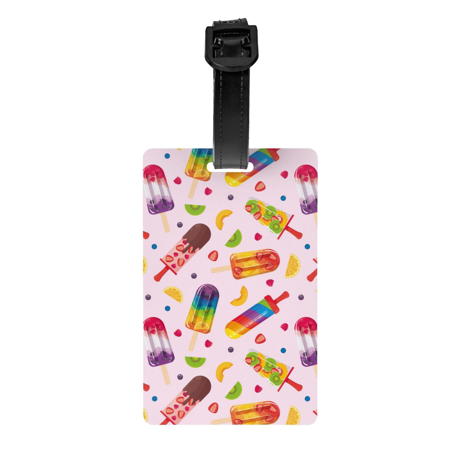 Luggage Tags - cartoon Popsicle PVC Luggage Tags for Suitcases Travel ...