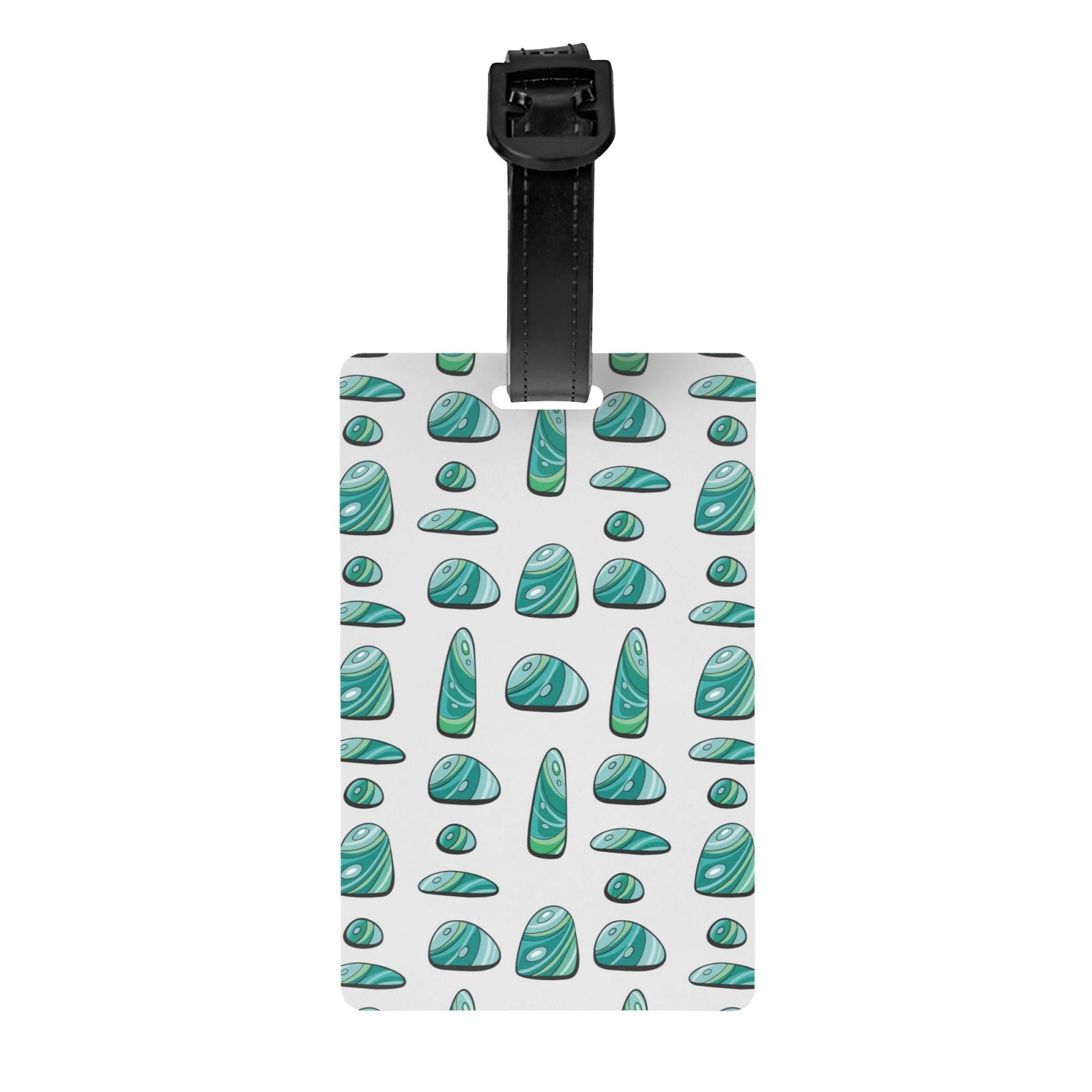 Luggage Tags - cartoon sea pebbles PVC Luggage Tags for Suitcases ...