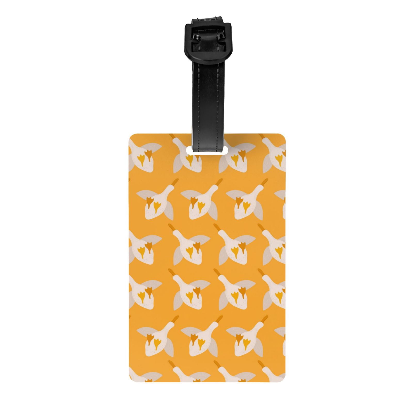 Luggage Tags for Suitcases, Flying Ducks Leather Bag Luggage Tags ID ...