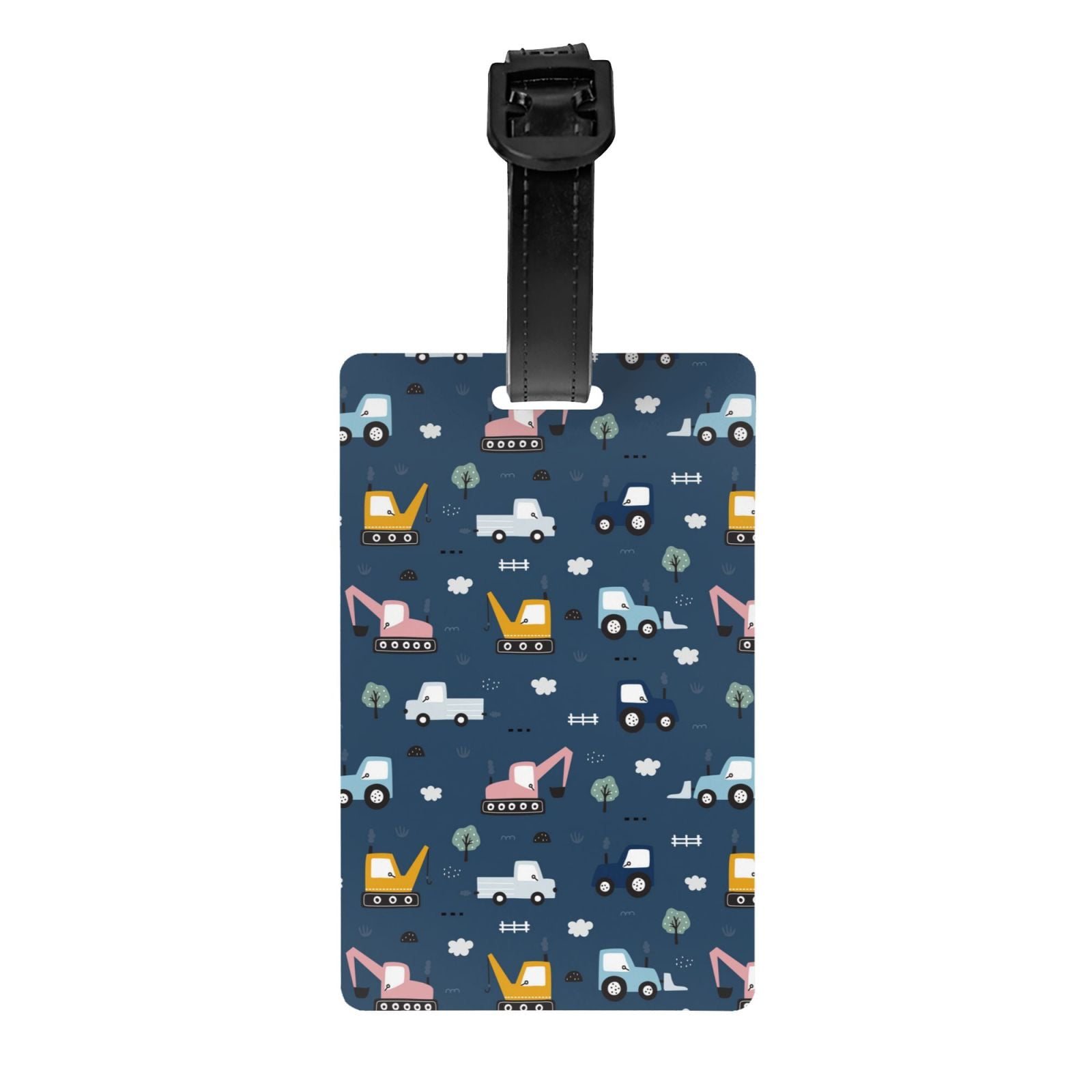 Luggage Tags for Suitcases, Modern modern excavator D Leather Bag ...