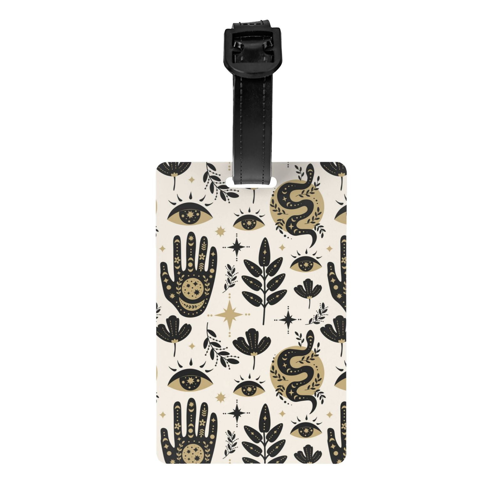 Luggage Tags for Suitcases, retro eyes Leather Bag Luggage Tags ID ...