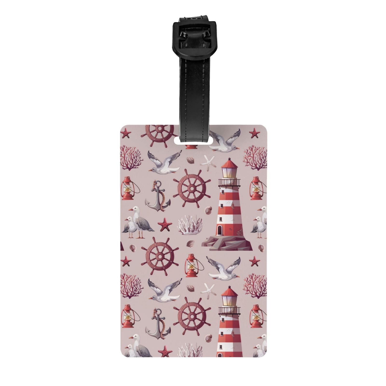 Luggage Tags - lighthouse rudder bird PVC Luggage Tags for Suitcases ...