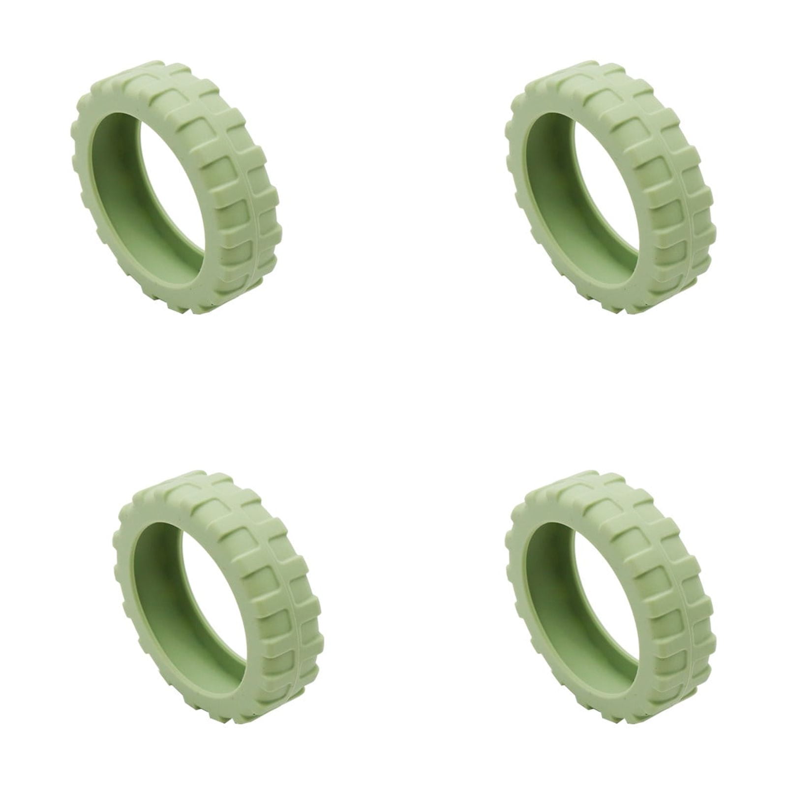 Luggage Wheel Protectors | 4-Pack Silica Gel Caster Covers for Noise ...