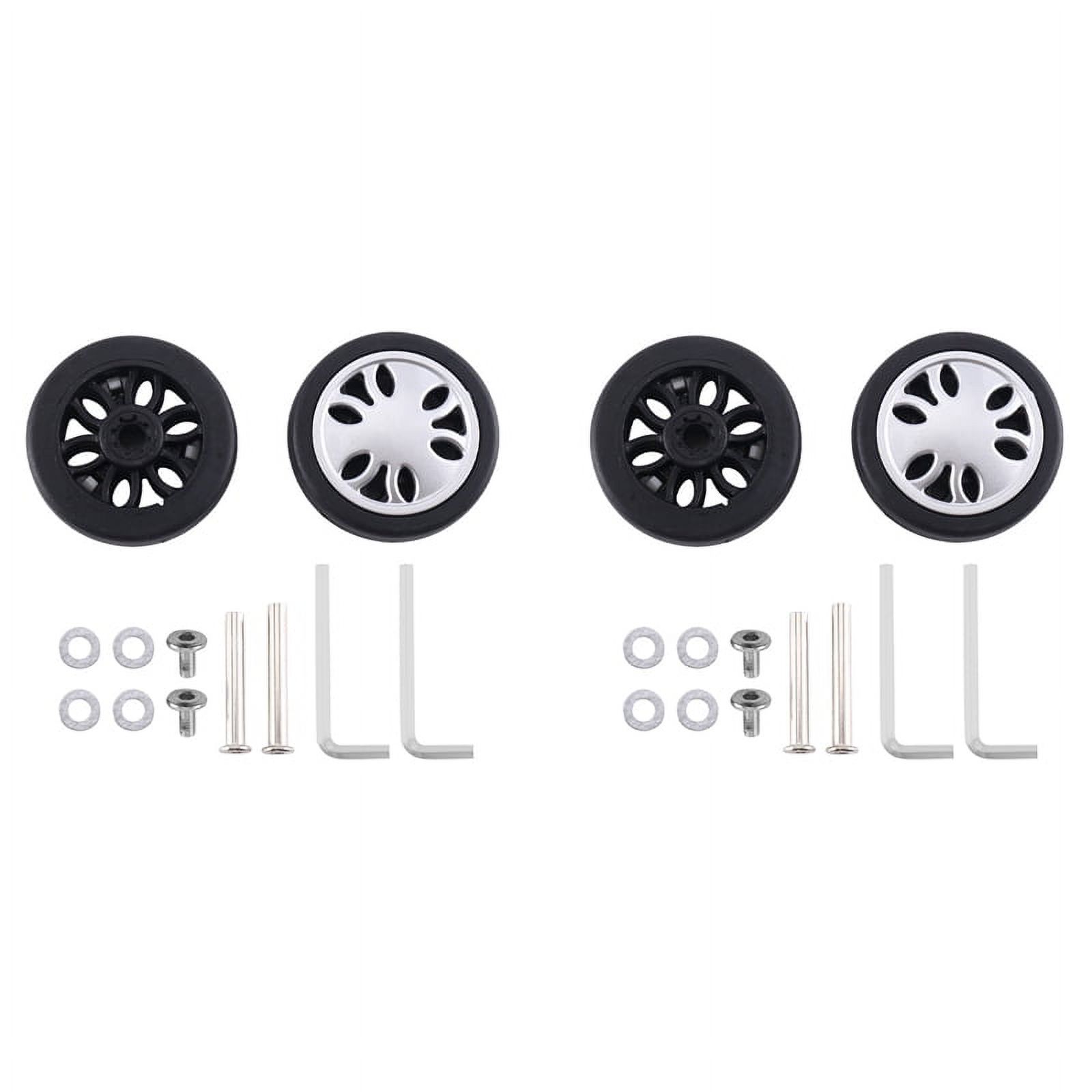 Luggage Wheels Replacement 50mm x 13mm Kits Universal Environmentally ...