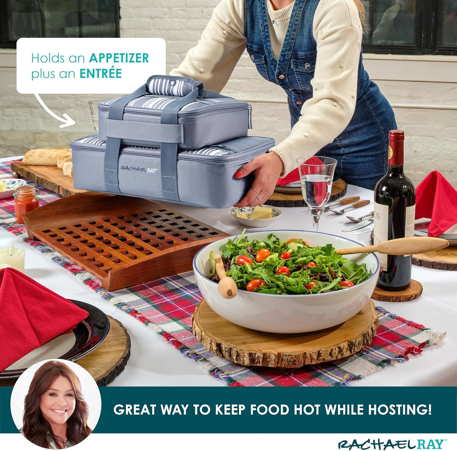 Lugger Duo, Insulated Casserole Carrier for Hot or Cold Food, Thermal ...