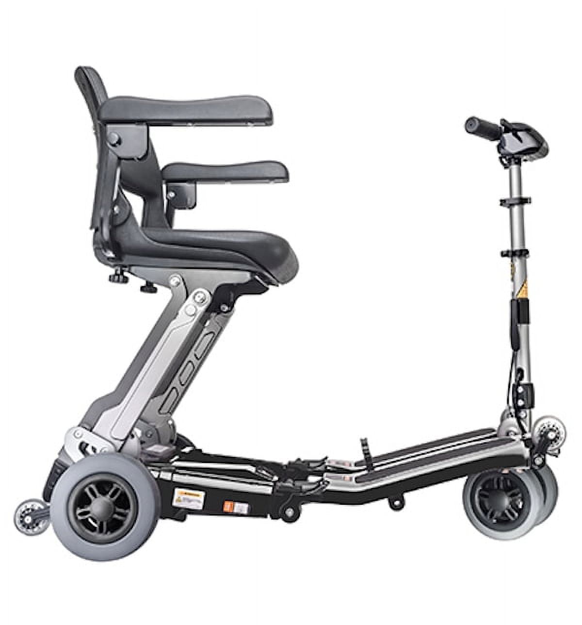 Luggie ELITE Folding Mobility Scooter, Black - Walmart.com