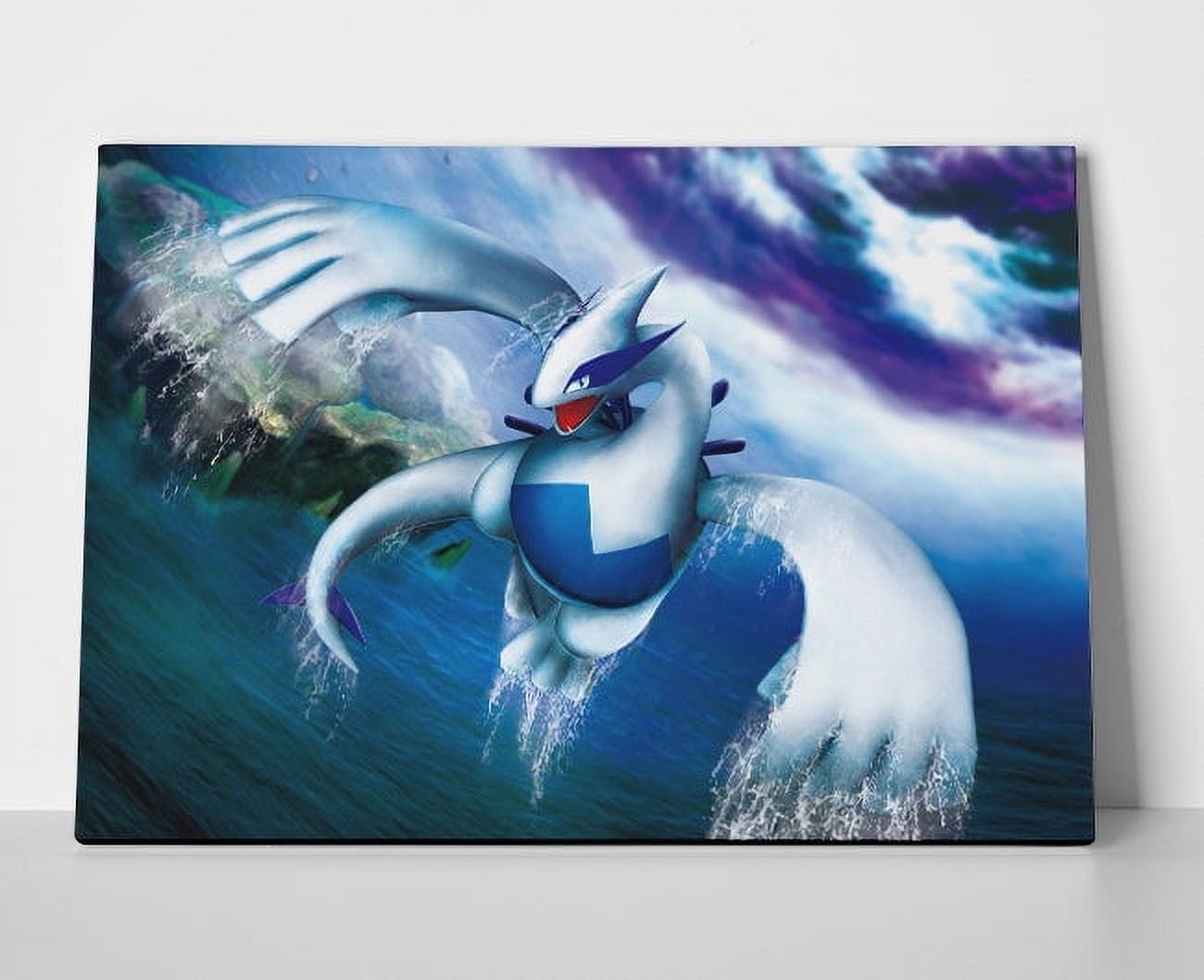 Lugia Pokemon Poster or Wrapped Canvas - Walmart.com