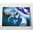 Lugia Pokemon Poster or Wrapped Canvas - Walmart.com