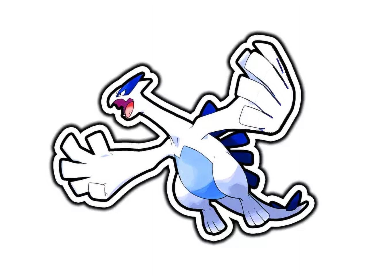 Lugia Waterproof Sticker Phone Decal Water Bottle Stickers Car Decals ...