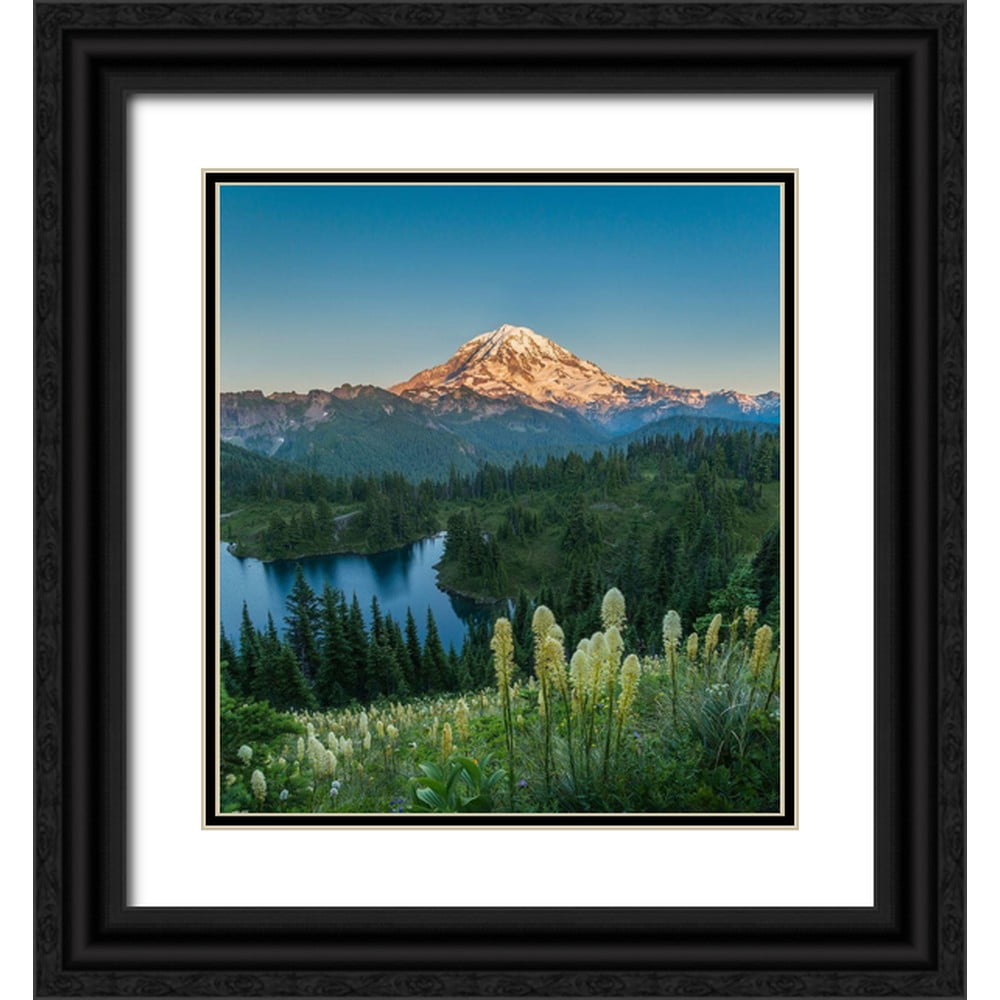 Luhm, Gary 15x16 Black Ornate Wood Framed with Double Matting Museum ...