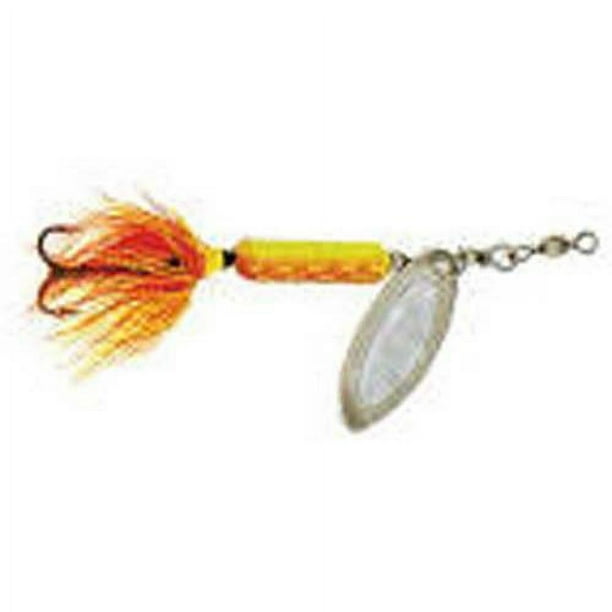 Luhr-Jensen Bang Tail Spinner (Chartreuse/Fire Scale, 1/4 oz) - Walmart.com