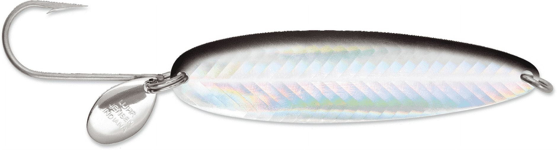 Luhr Jensen Coyote Spoon (Black Reflex Glow Back) Size 5 - Walmart.com