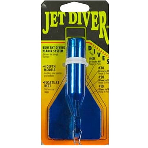 Luhr Jensen Jet Diver 4" Metallic Blue - Walmart.com