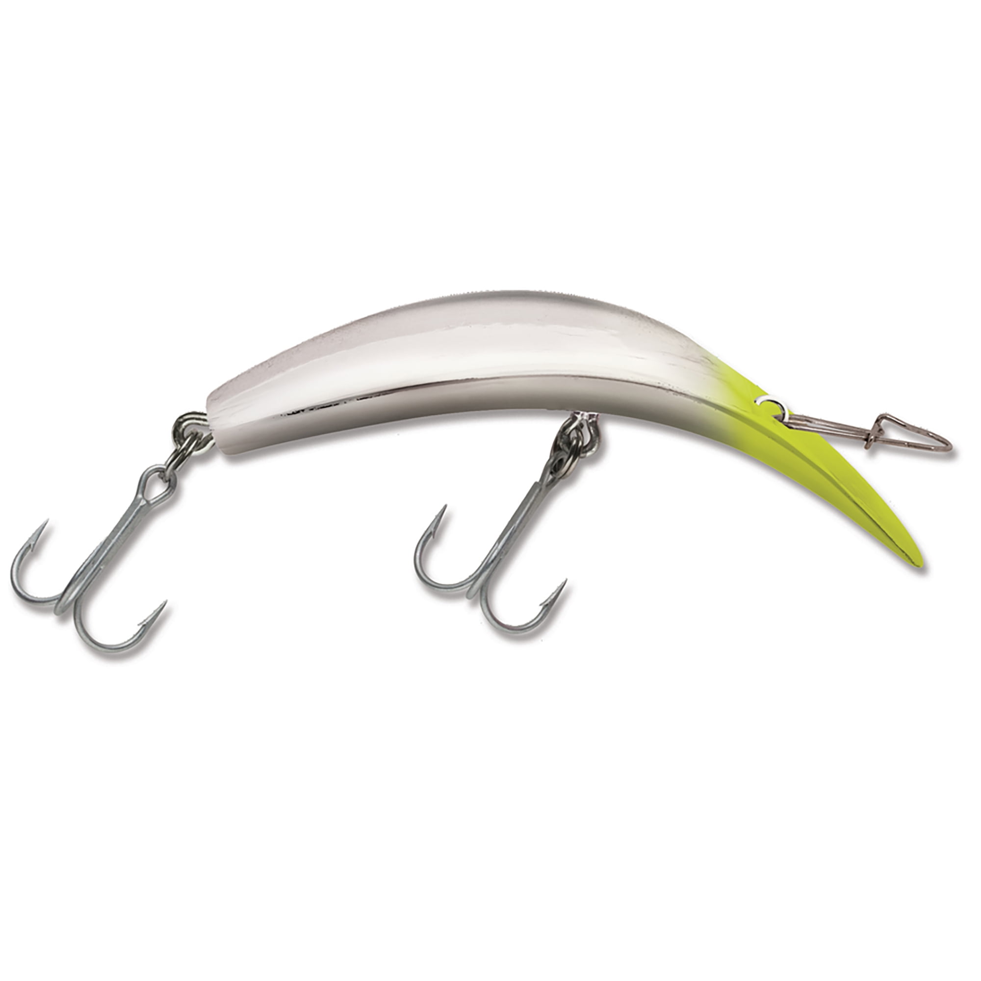 Luhr-Jensen K14 Kwikfish Silver/Chartreuse Head - Walmart.com