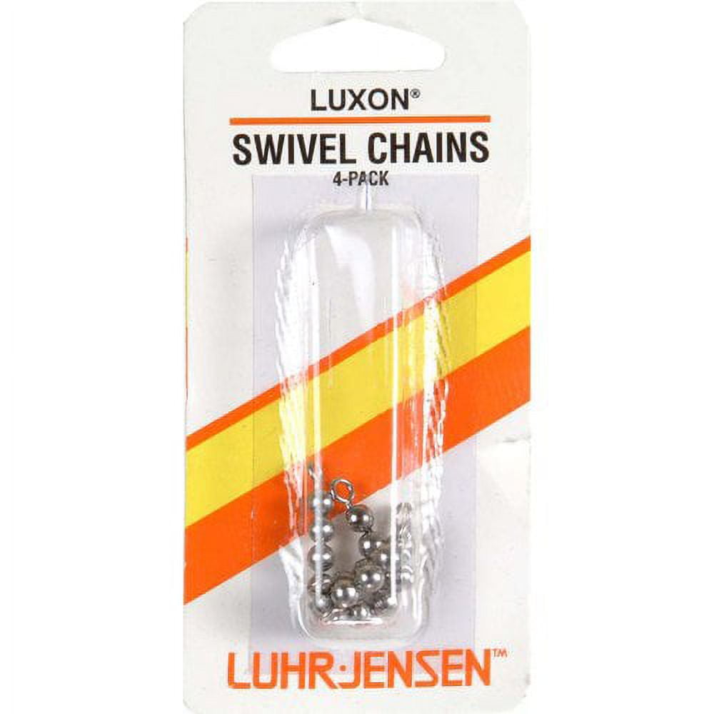Luhr Jensen Luxon Swivel Chain 004, 4 Beads - Walmart.com
