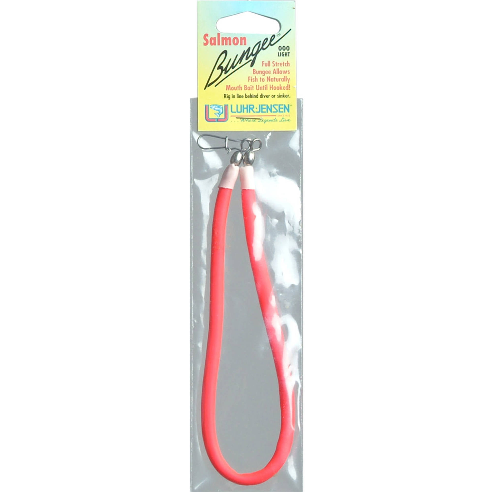 Luhr Jensen Salmon Bungee Cord, Fire, 12-Inch - Walmart.com