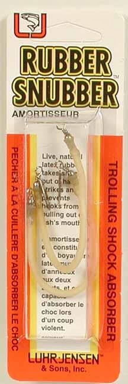 Luhr Jensen Trout Rubber Snubber for Trolling 5.5" Natural Use with ...