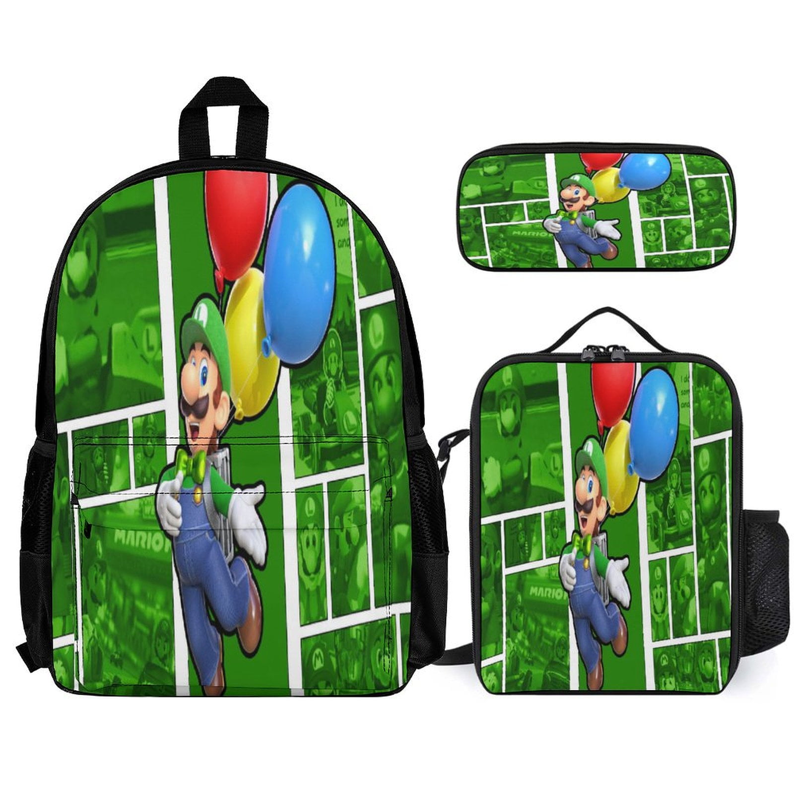 Lui-gui Mansion Backpac Set Backpac with Front Pocket 3 Pices Backpac ...