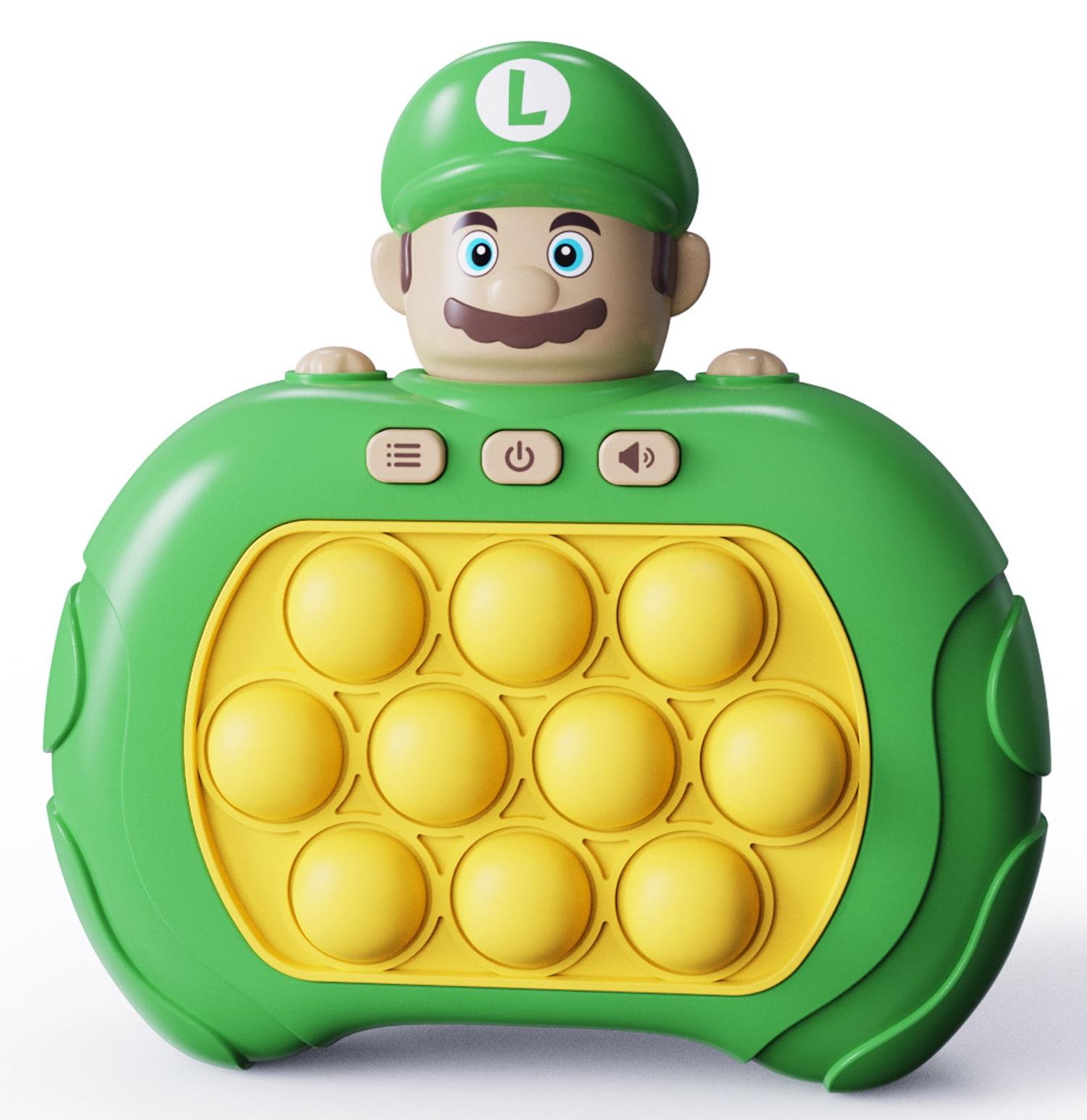 Luigi Fast Push Game - Cute Anime Pop Fidget Sensory Toys - Walmart.com