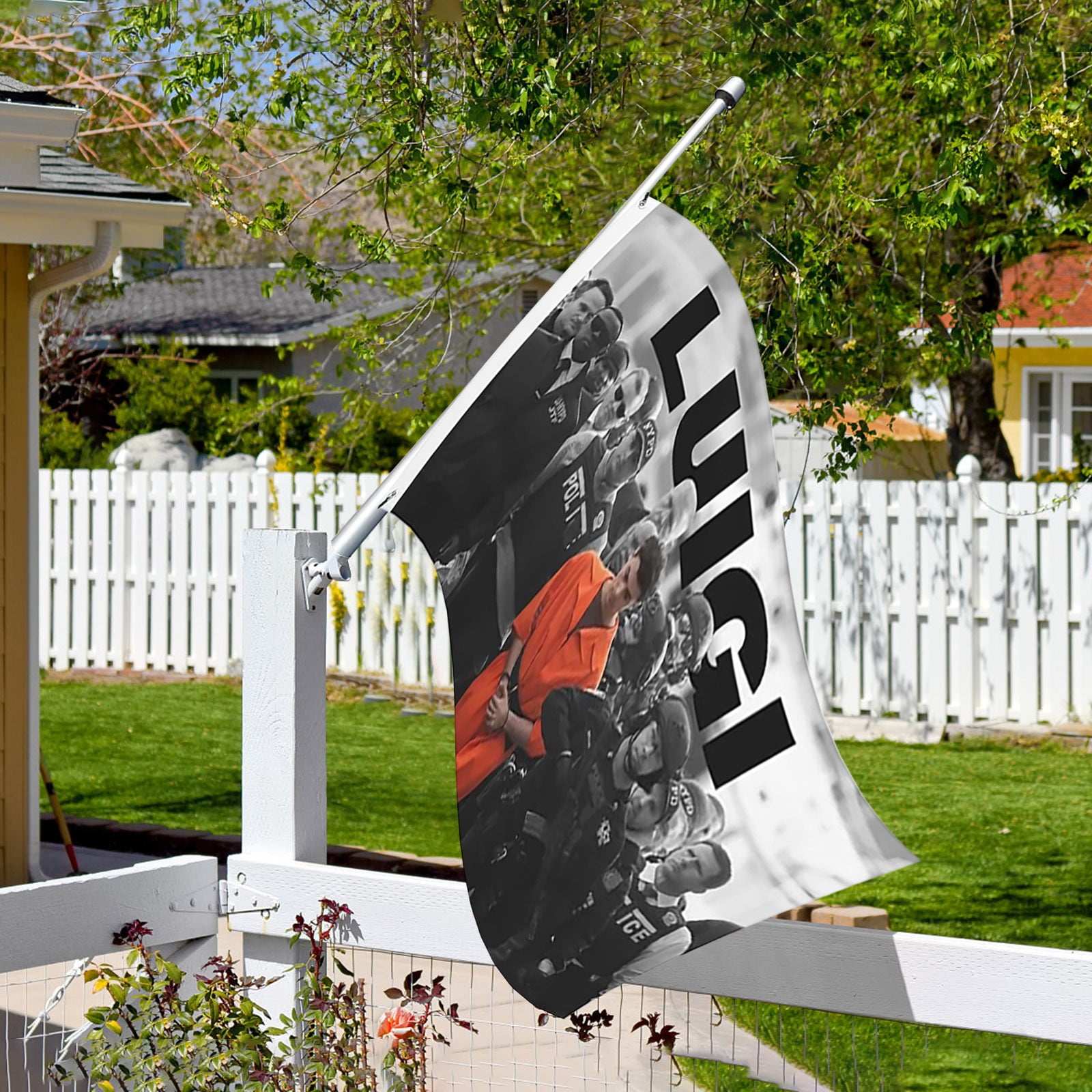 Luigi Mangione 3x5 Flag Show Off Your Bold Spirit with This Iconic ...