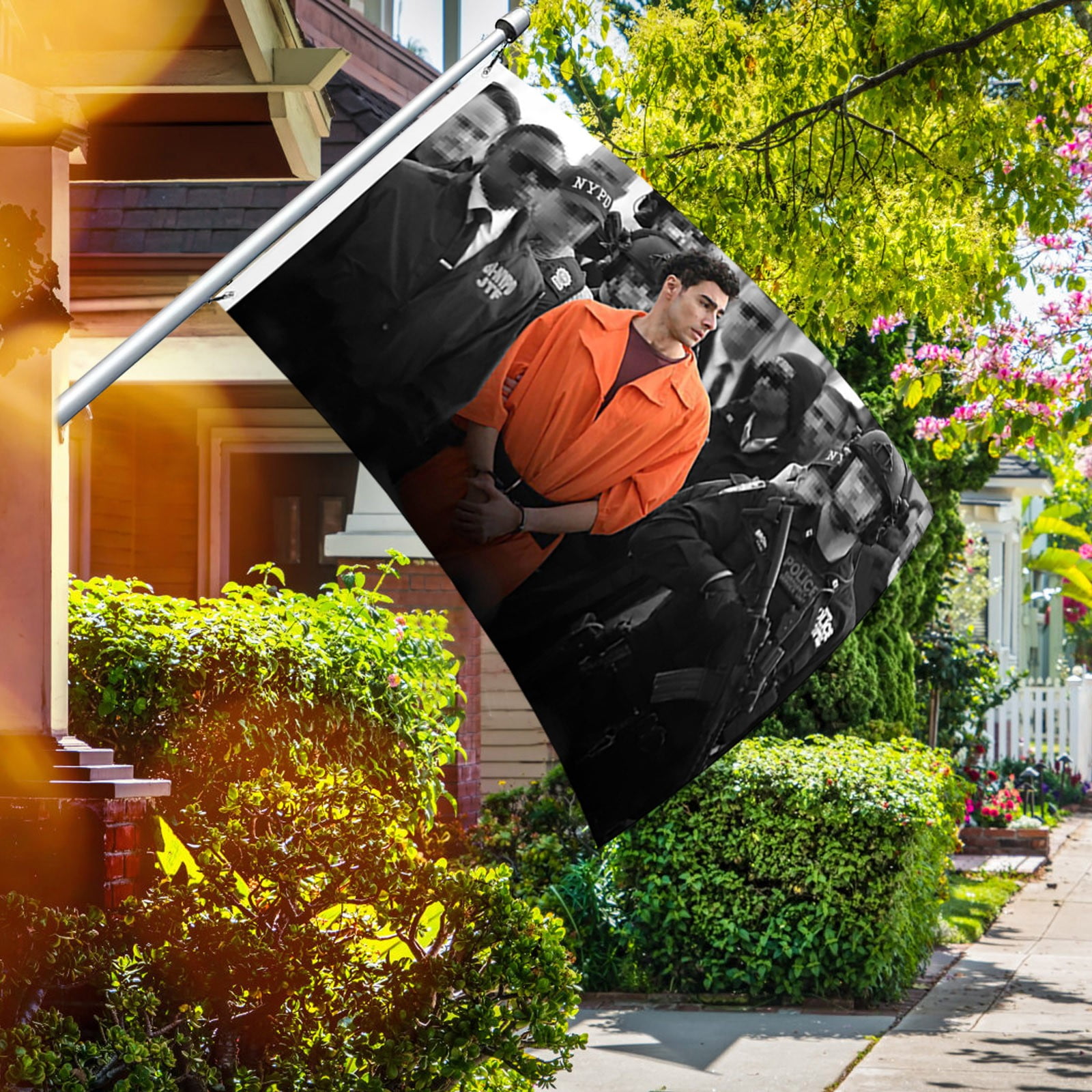 Luigi Mangione 3x5 Resistance Flag A Powerful Symbol of Rebellion ...