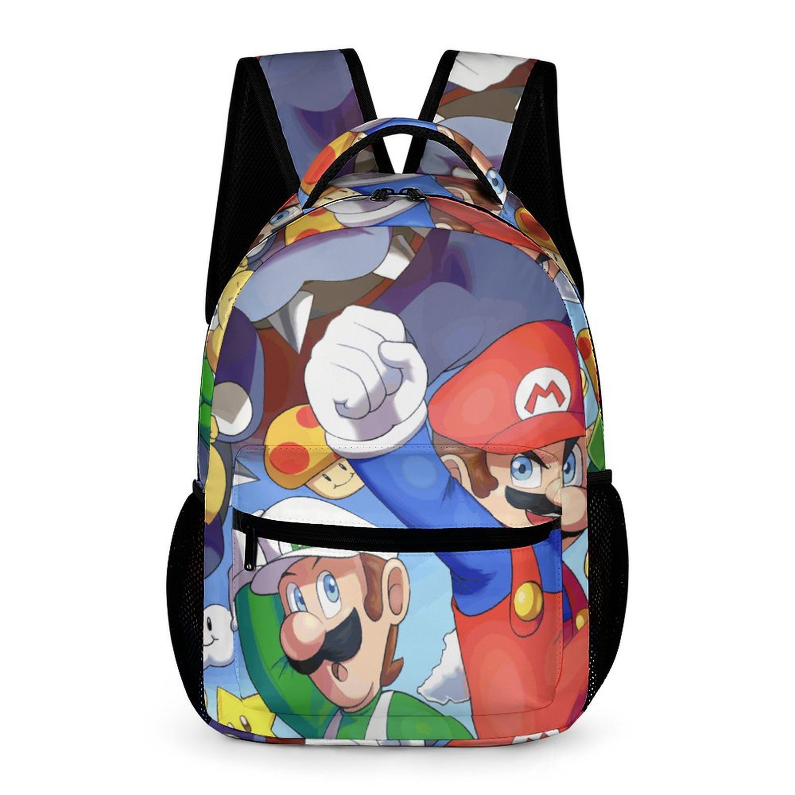 Luigi Mario Bros. Movie Backpack Daypack Schoolbag Student Bookbag ...